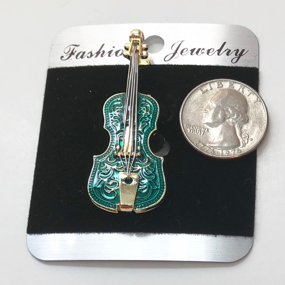 Jewelry | Violin Brooch Pin | Poshmark